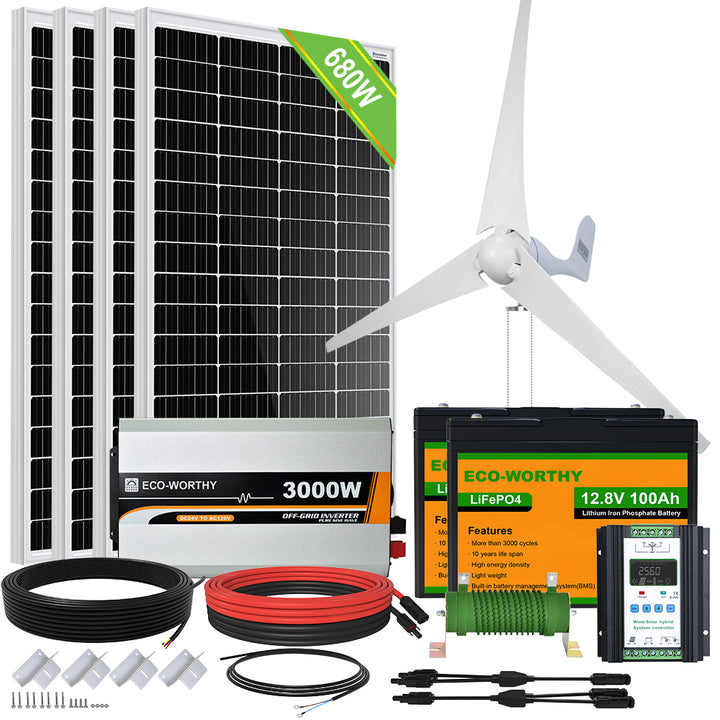 Innovative Hybrid Solar-Wind Systems for Continuous Power
