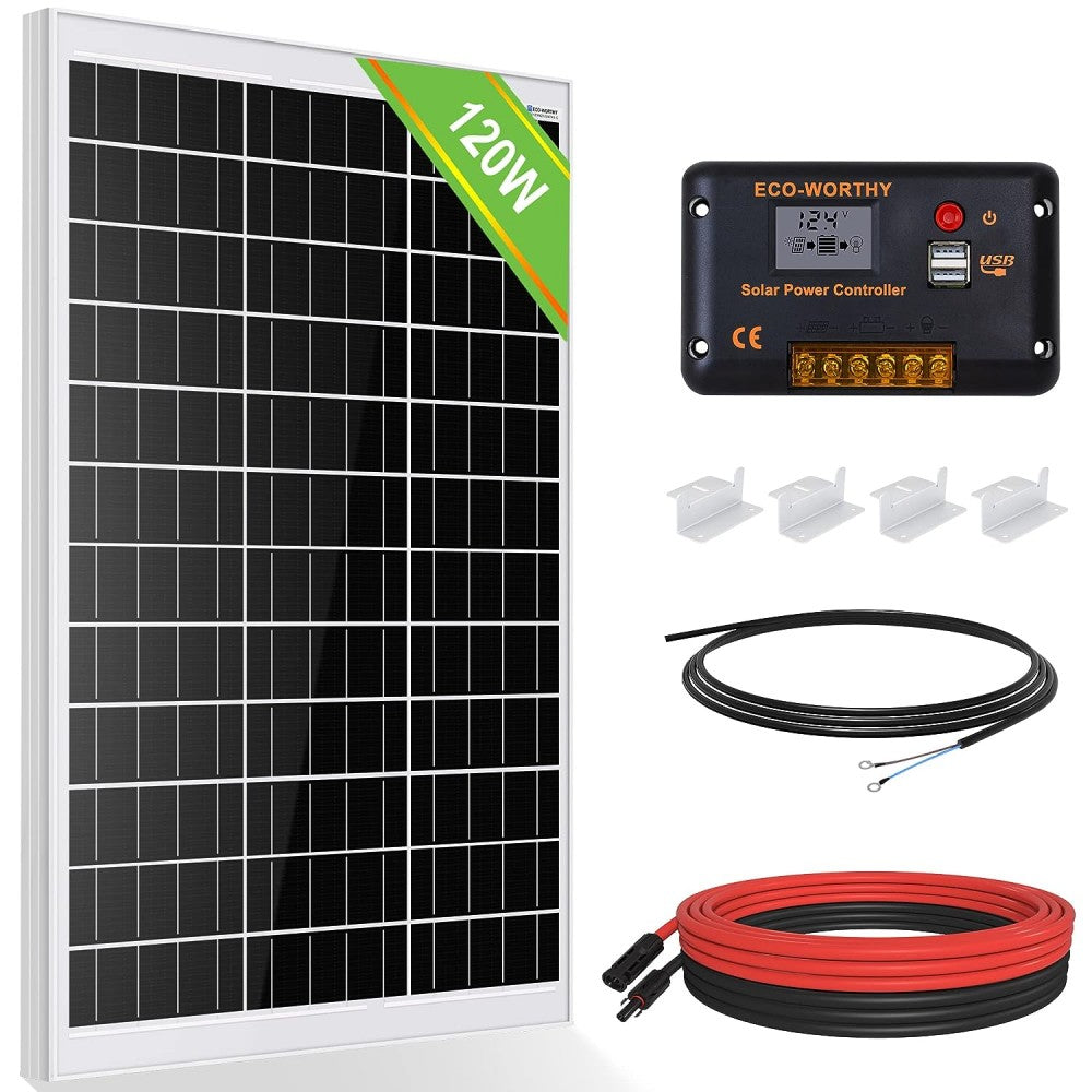 12V Off Grid Solar Kit 120W/240W | Efficient & Reliable