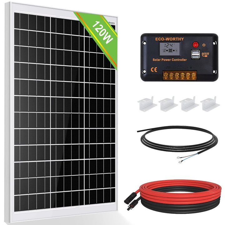 High-Efficiency Solar Panel Kits | 100W to 4800W Off-Grid Power Solutions